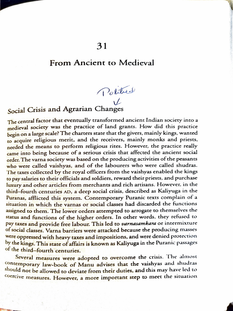 Transition From Ancient To Medieval | PDF | Shiva | Deities