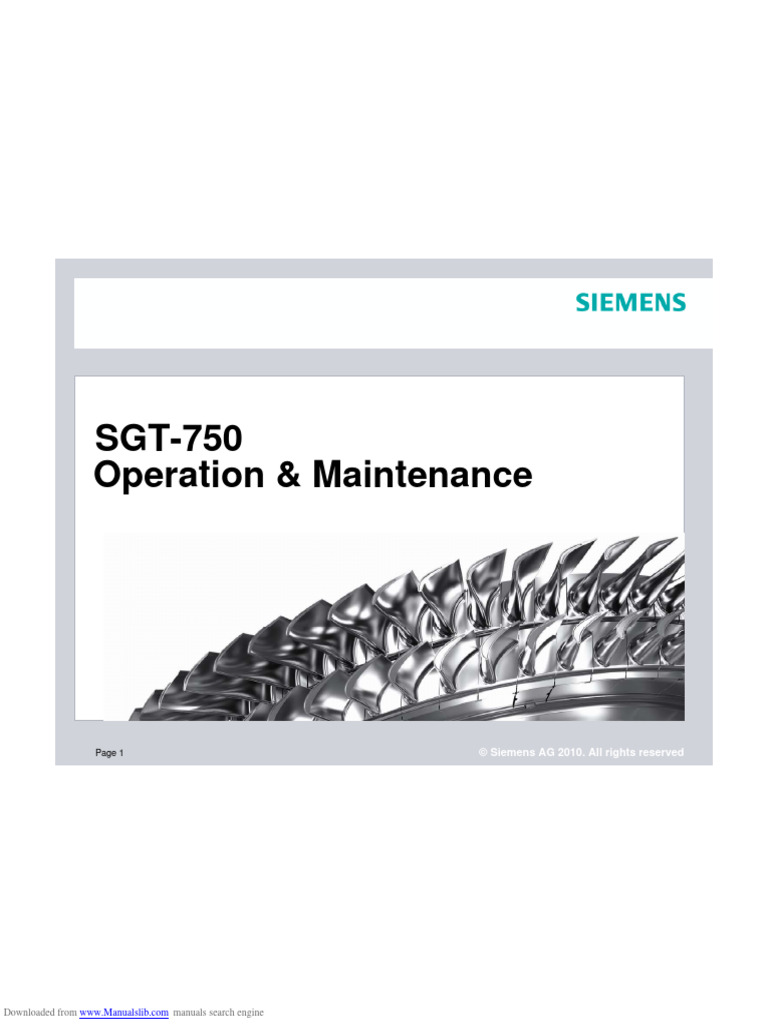 SGT 750 | PDF | Systems Engineering | Mechanical Engineering