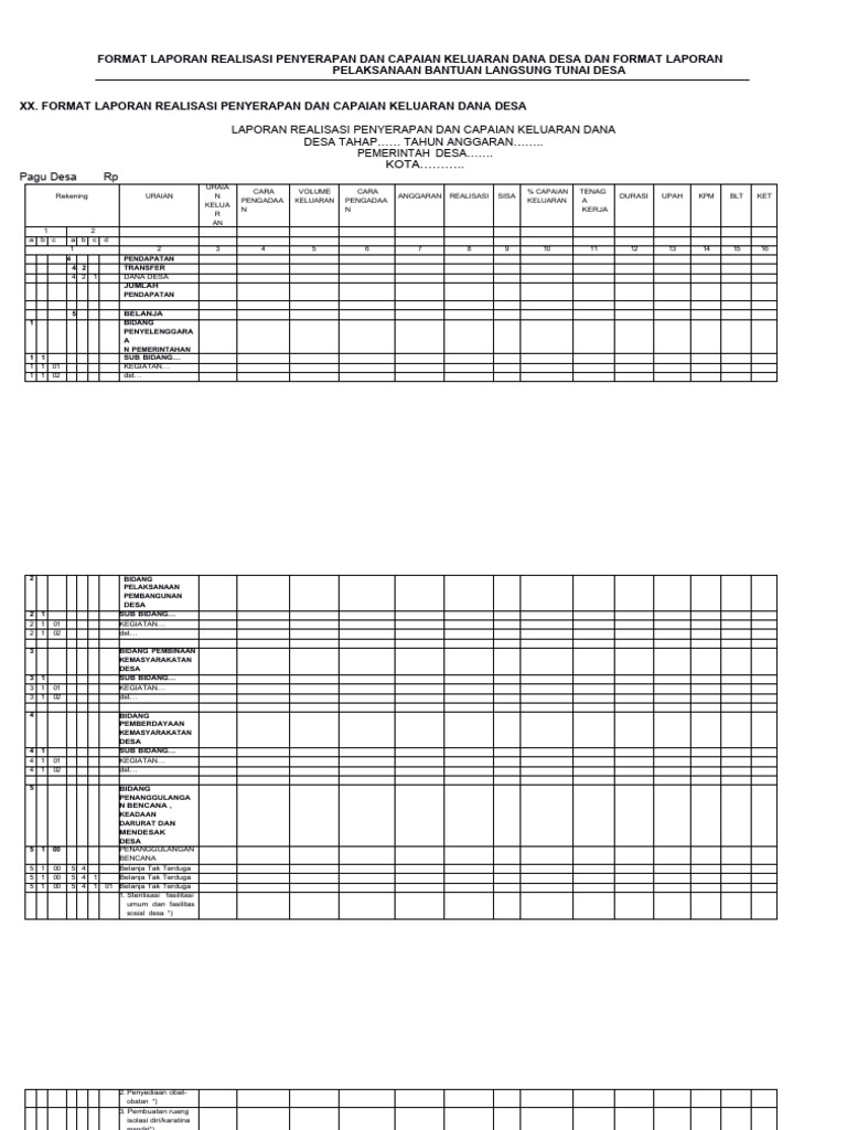 Contoh Proposal Desa | PDF