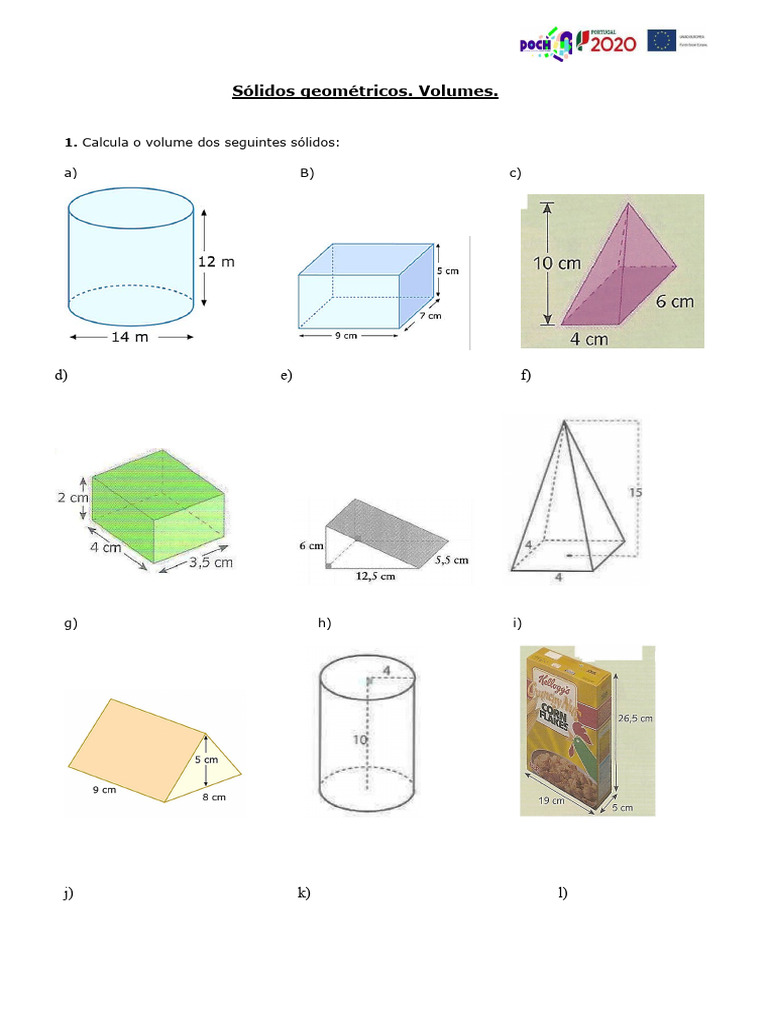 Ficha de Trabalho 4 - Modulo A1 - Matematica | PDF