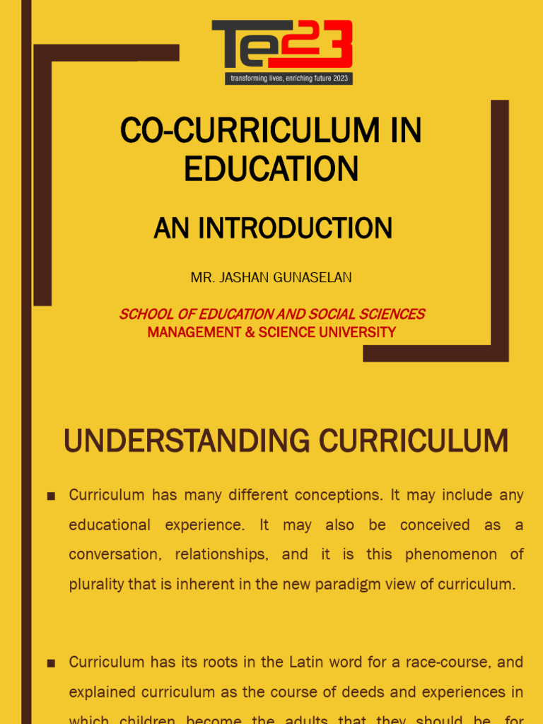 Lecture 1 Introduction Pdf Curriculum Communication