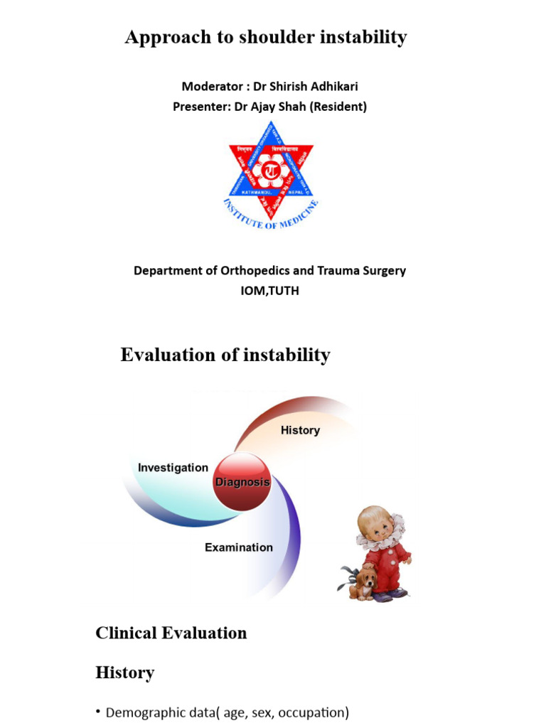 Shoulder Instability Assessment Guide | PDF | Shoulder ...