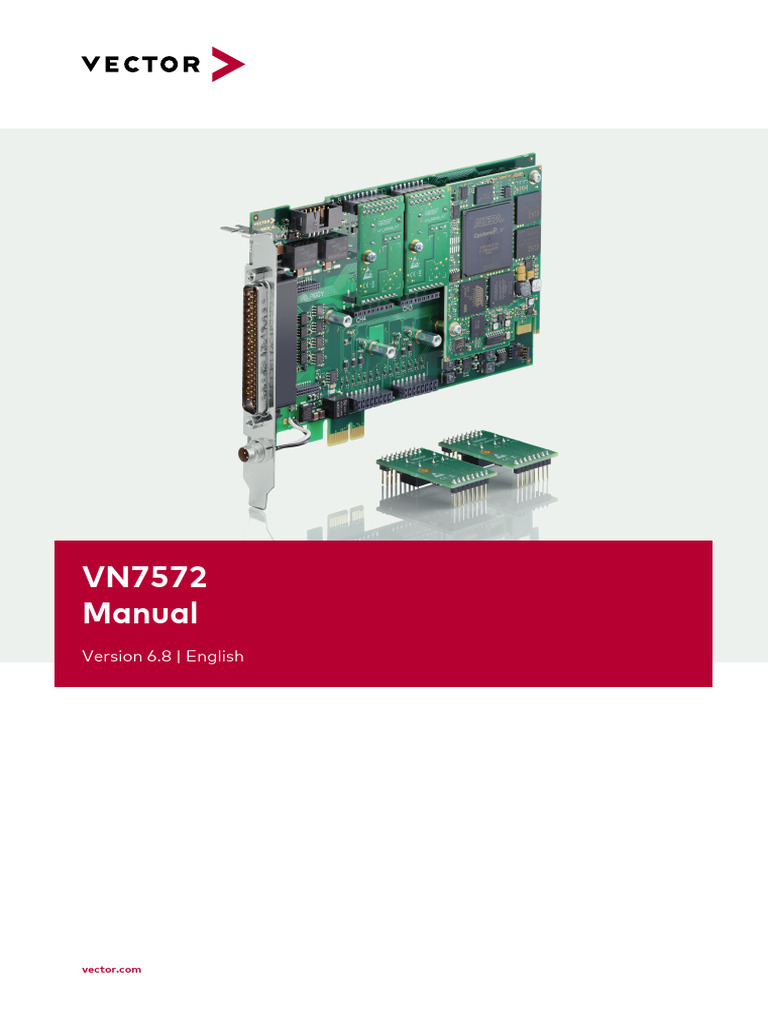 VN7572 Manual en | PDF | Device Driver | Usb