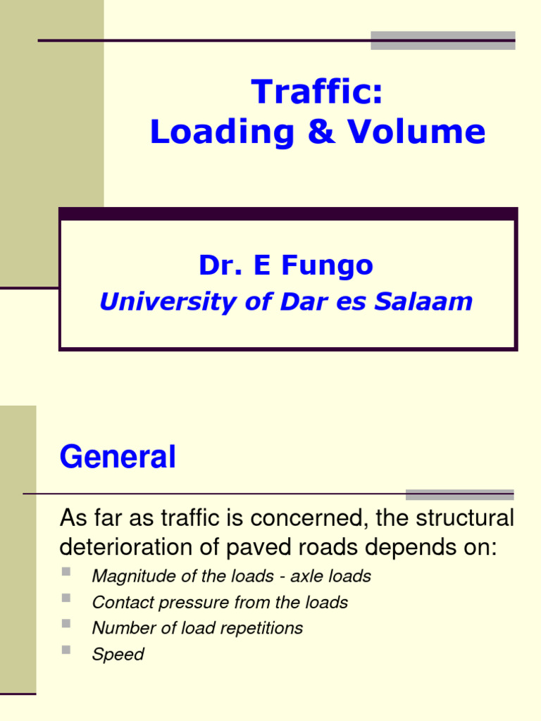 Heavy Vehicle Traffic Analysis | PDF | Traffic | Road