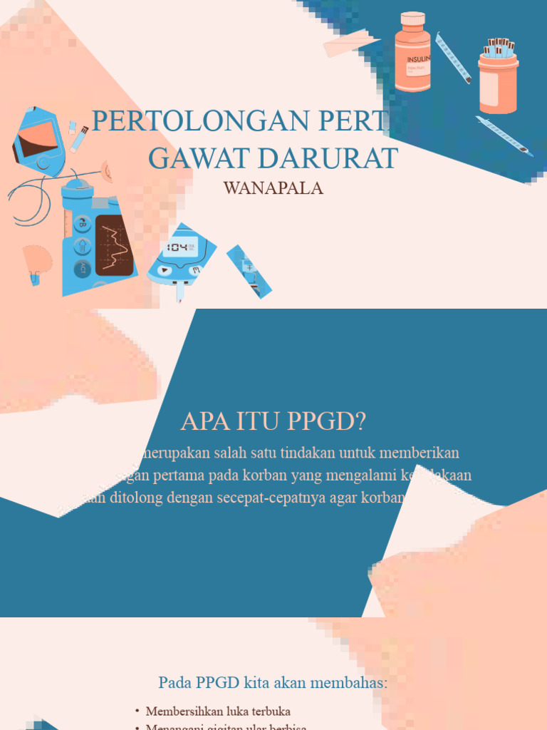 PPGD: Pertolongan Pertama Kecelakaan | PDF | Kesehatan Holistik
