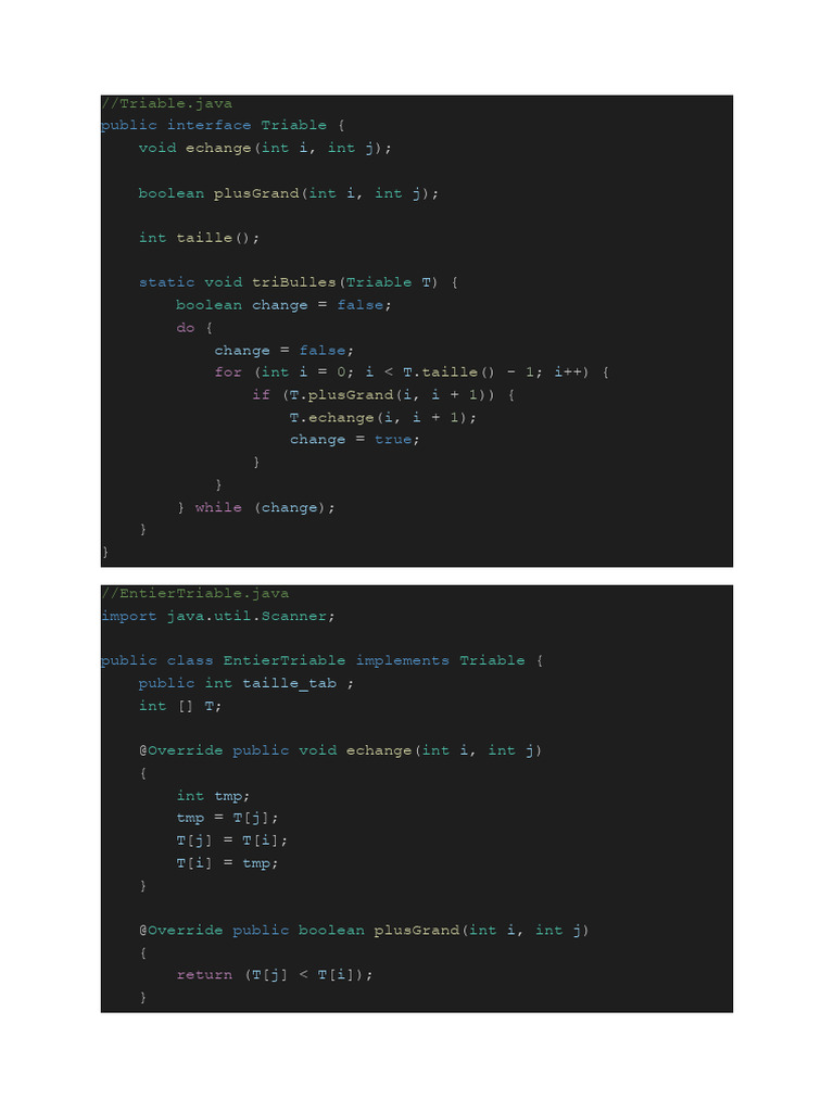 TP 5 | PDF | Object Oriented Programming | Computer Science