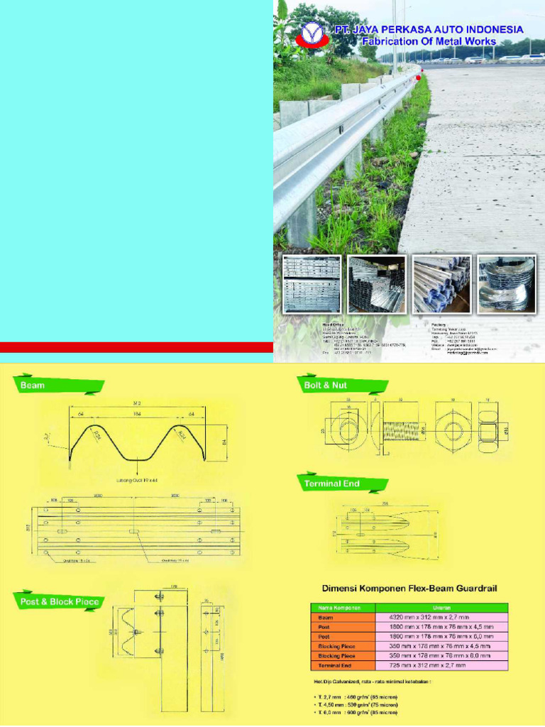 Brosur Guardrail | PDF