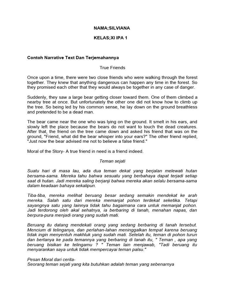 Teks Naratif | Download Free PDF | Pinocchio