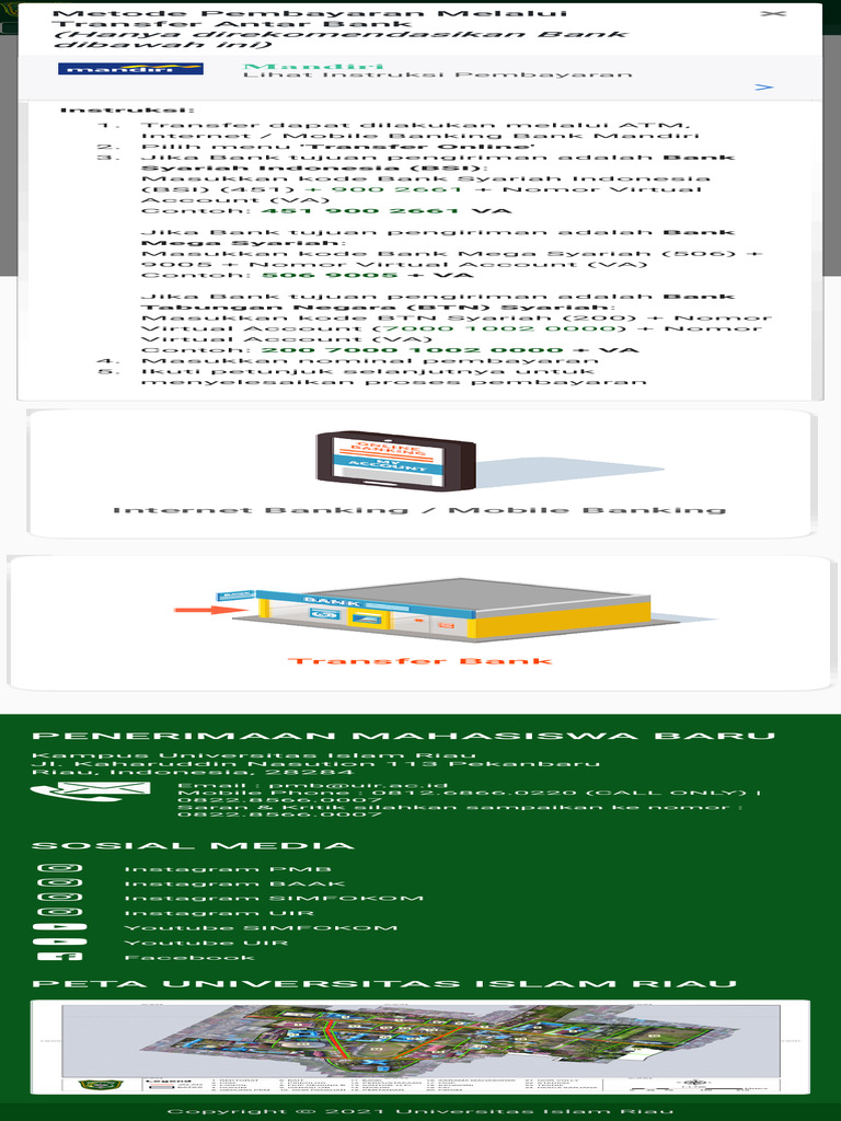 Penerimaan Mahasiswa Baru UIR | PDF | Komputer