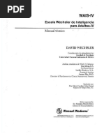 WISC - V. Manual de Administración y Corrección | PDF