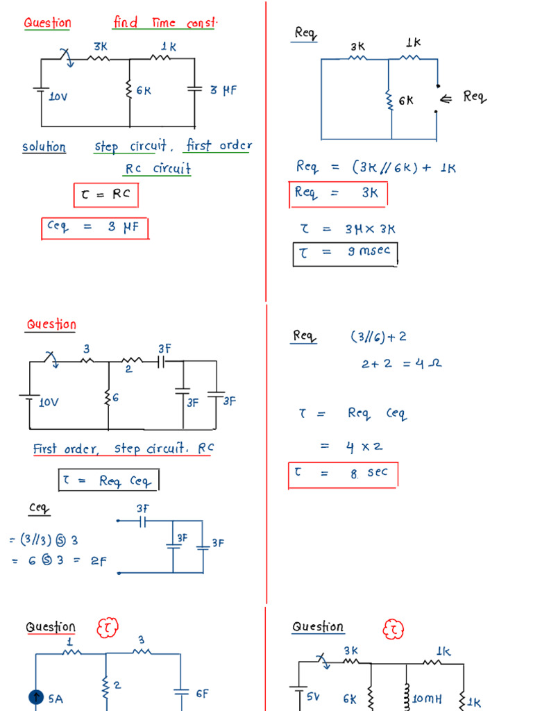 Transient Analysis L - 2 | PDF