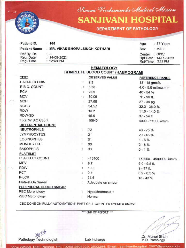 Sanjivani HOSPITAL20230916 - 12353216 | PDF