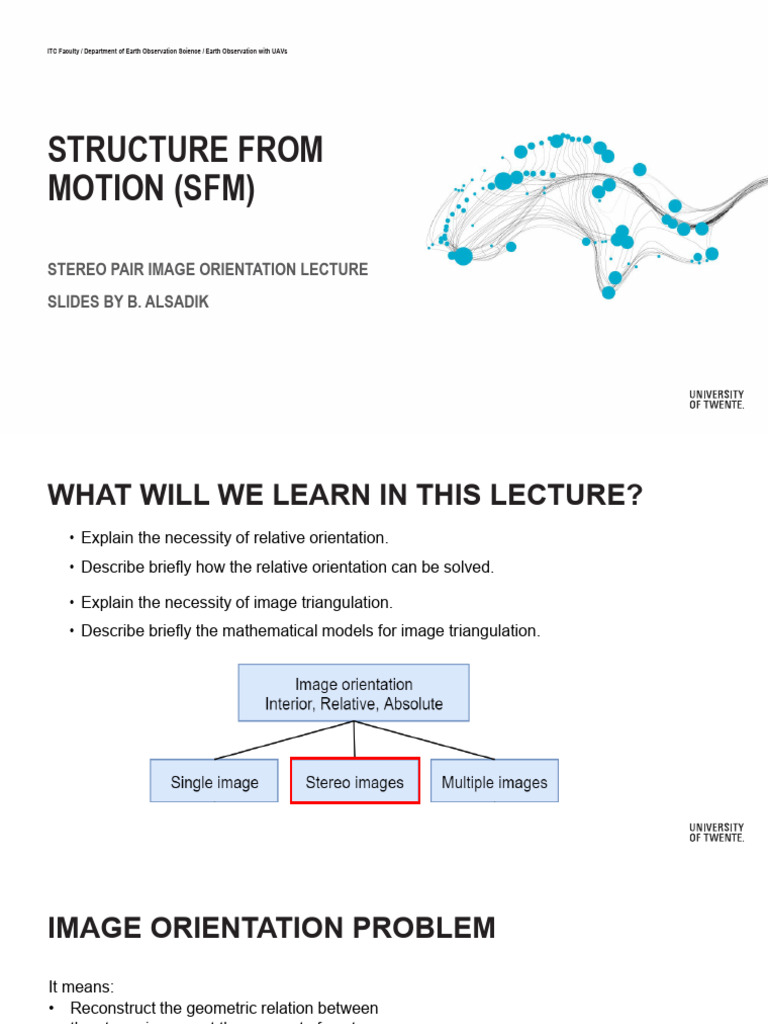 Day 3 - Stereo Image Orientation | PDF | Applied Mathematics | Mathematics