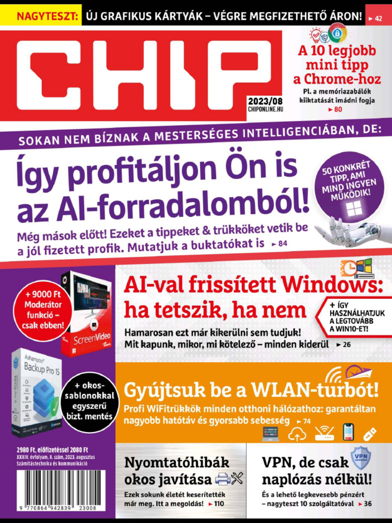 CHIP Magazin 2023 08 | PDF