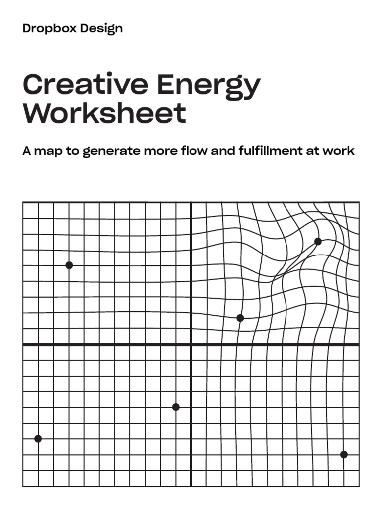 Creative Energy Worksheet | PDF | Career & Growth