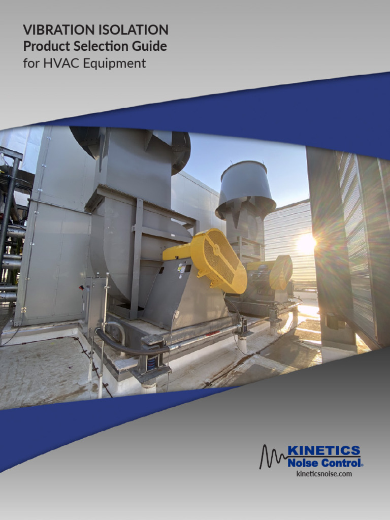 Vibration Isolation Selection Guide | PDF | Heat Transfer | Engineering
