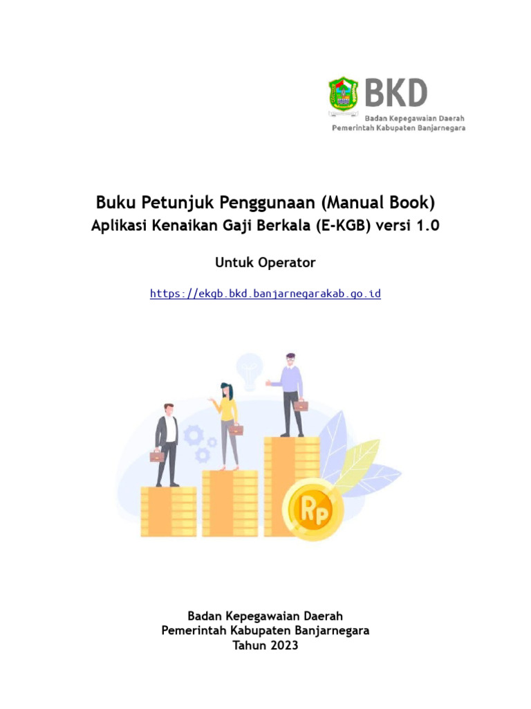 Manual E-KGB untuk Operator | PDF | Bisnis | Komputer