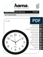 AURIOL - Radio Controlled - Wall Clock | PDF