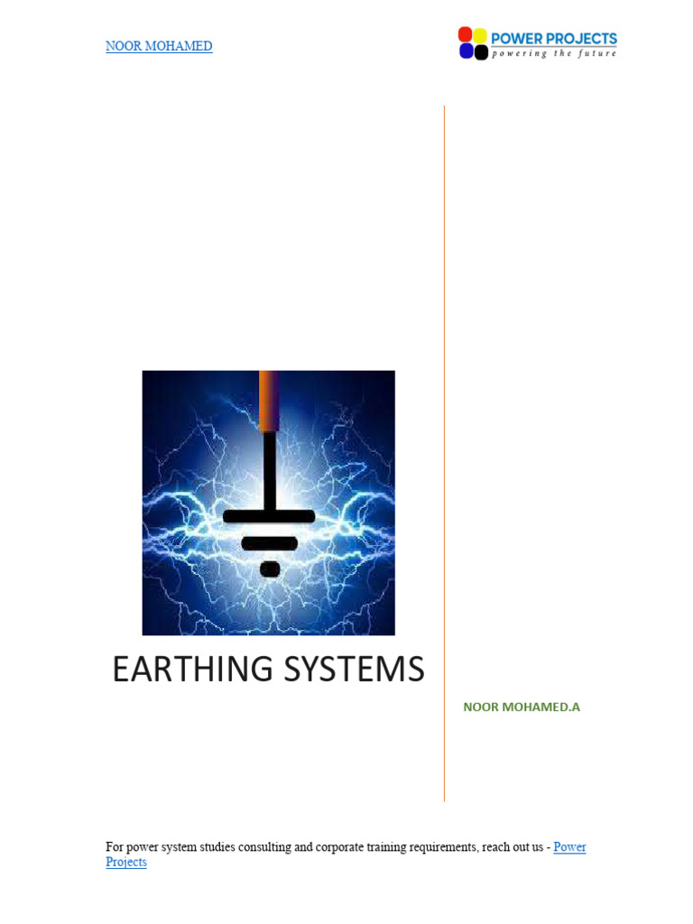 Types of Earthing System 1642354875 | PDF | Power (Physics) | Electrical Equipment