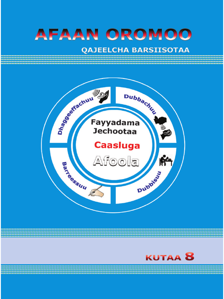 Afaan Oromoo Kutaa-8 | PDF