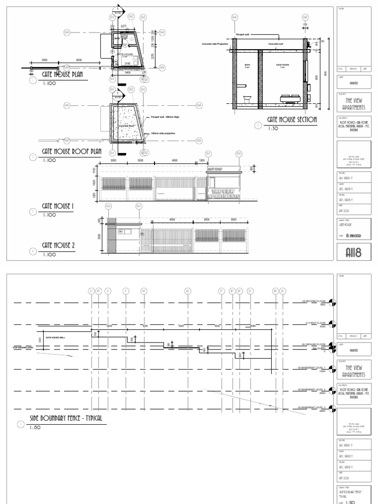 Gate House Design Plans for Abuja | PDF | Buildings And Structures