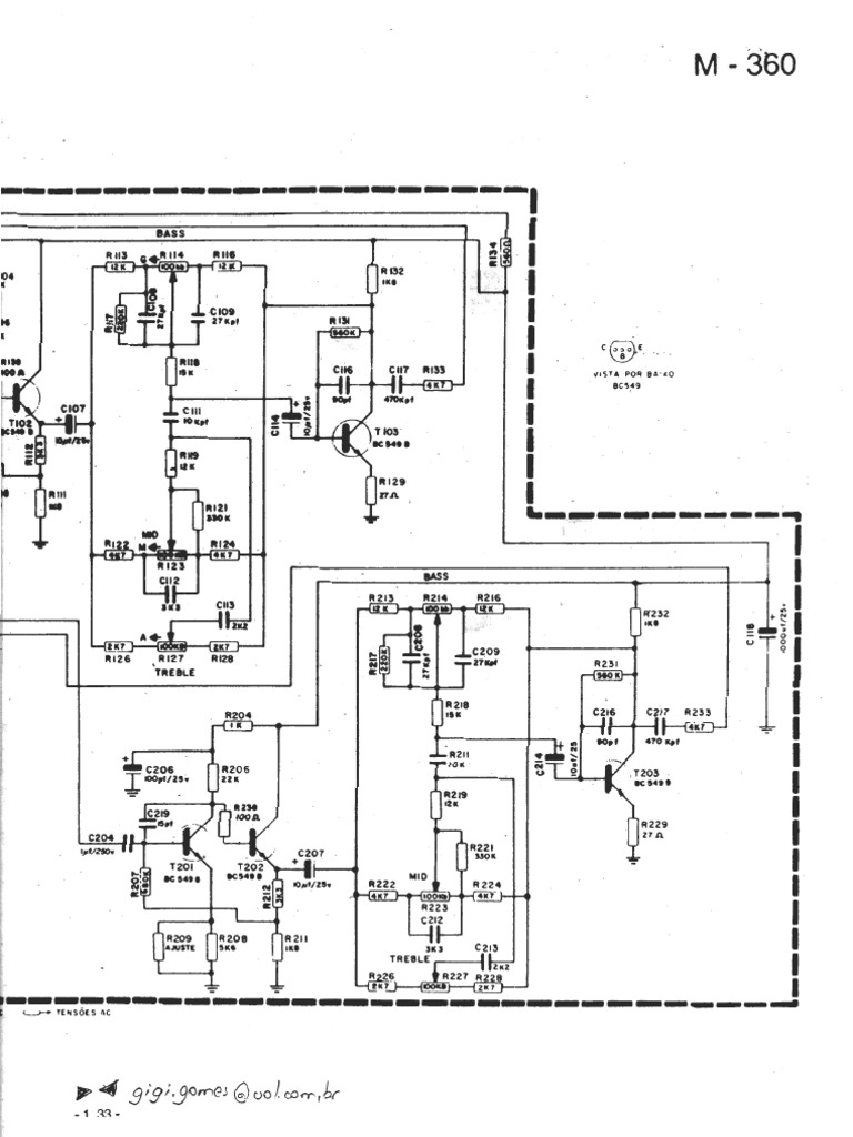 Amplificador Gradiente m360 Pci160 | PDF
