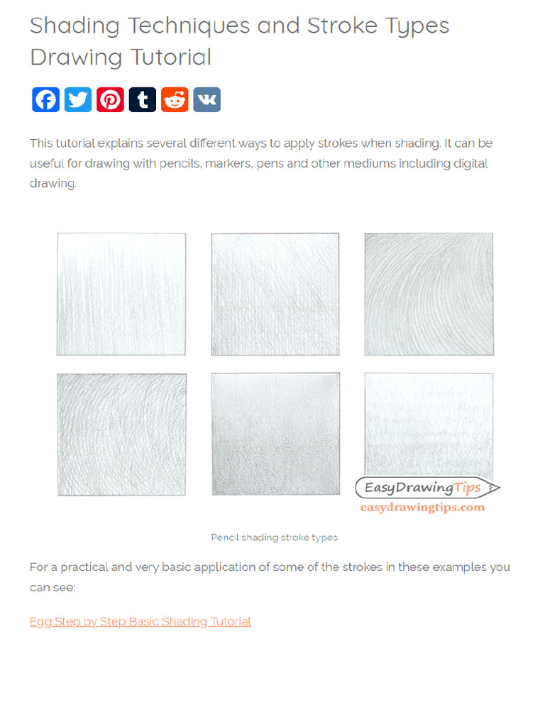 Lectii Desen Incepatori - SHADING | PDF