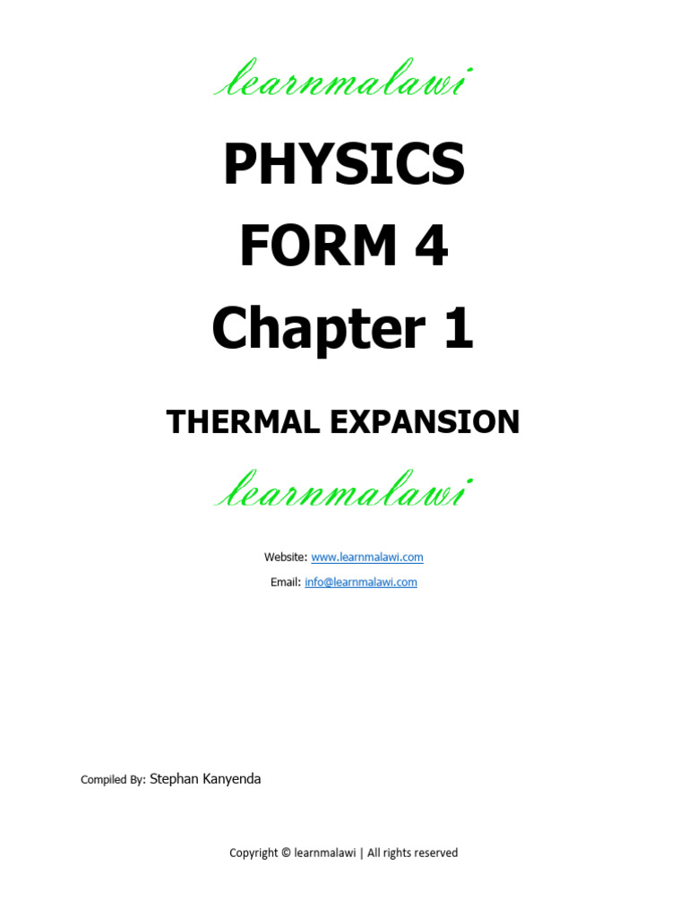 Physics Learn Malawi Form 4 | PDF | Friction | Angle