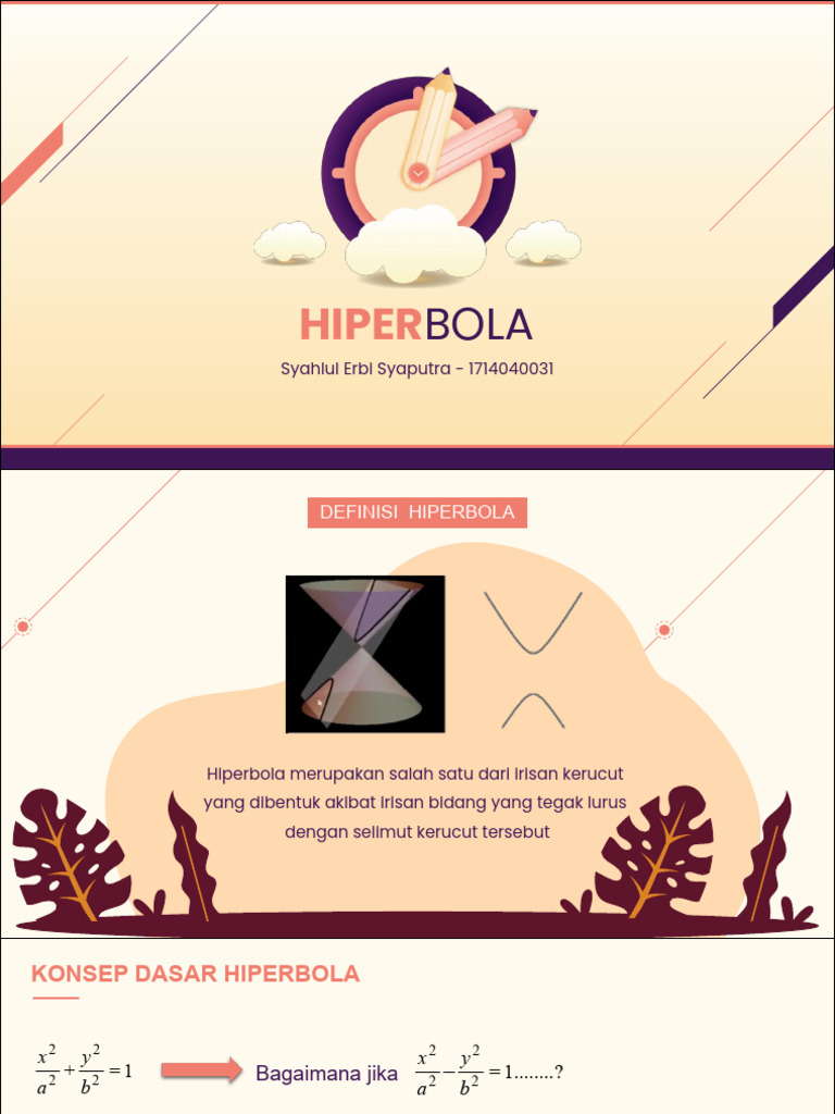PowerPoint Hiperbola, Math | PDF