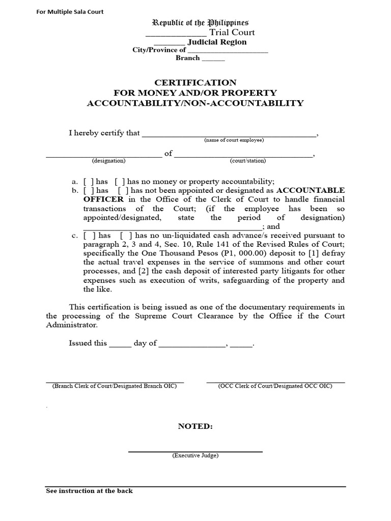 4 Accountability and Non-Accountability (For Multiple Sala) | PDF | Law ...