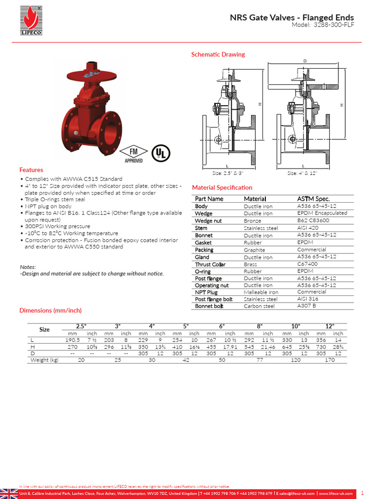 NRS Flanged Ends 3288 300 FLF | PDF | Secondary Sector Of The Economy ...