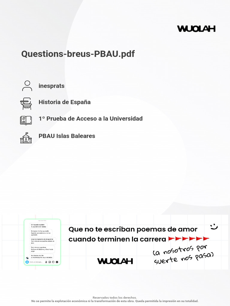 Wuolah Free Questions Breus PBAU | PDF