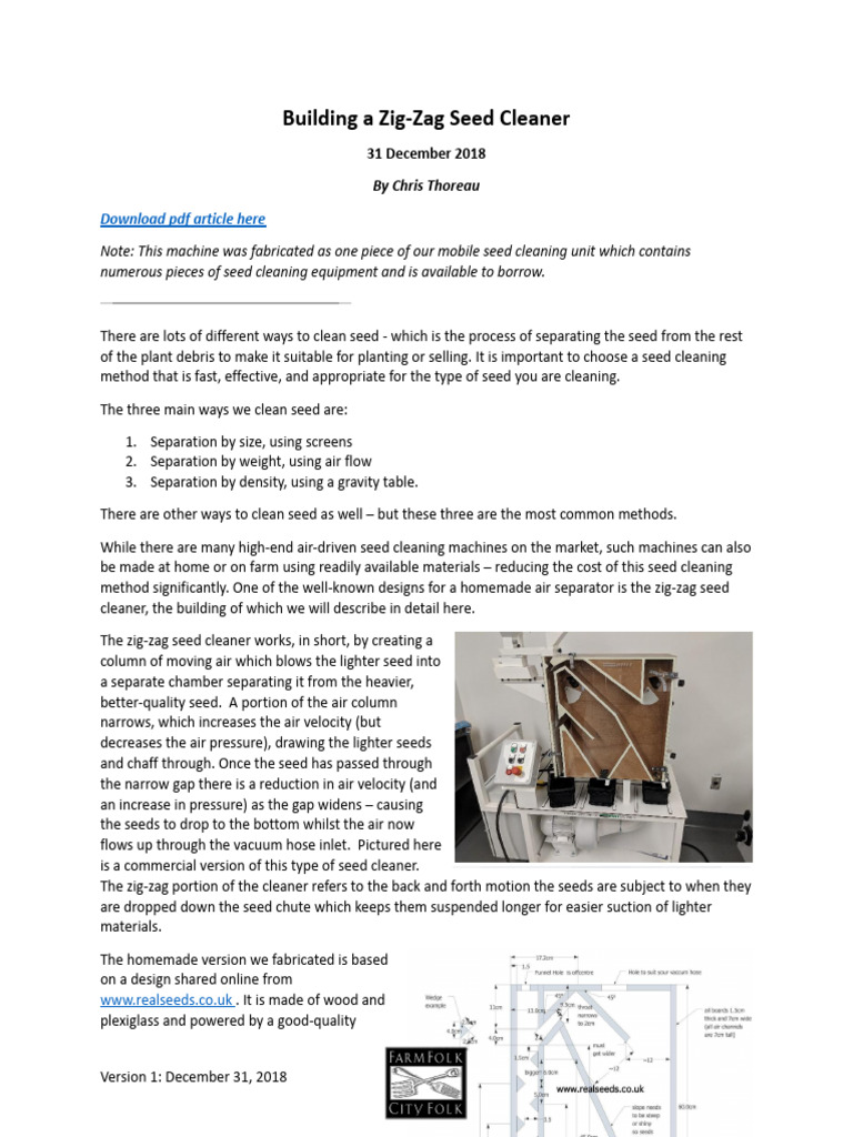 Building A Zig Zag Cleaner | PDF | Door | Plywood