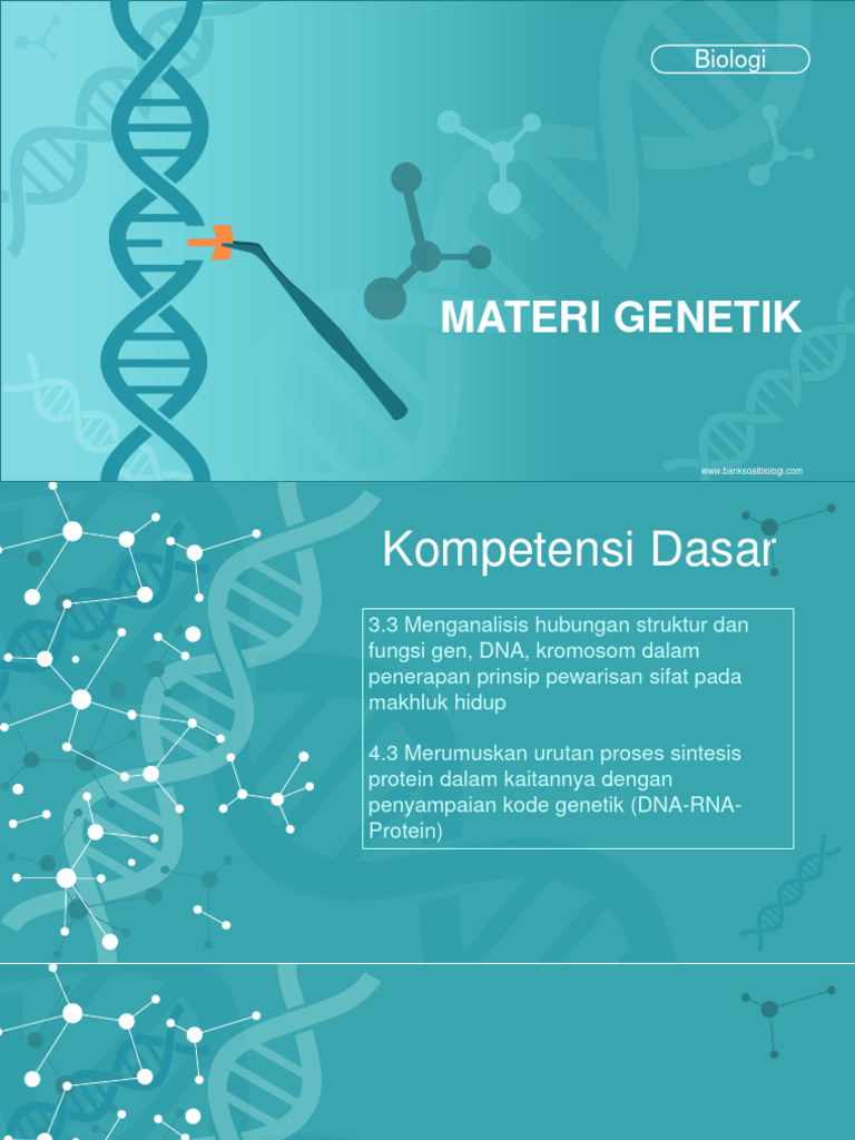 Struktur dan Fungsi Genetik dalam Biologi | PDF | Kesehatan Holistik
