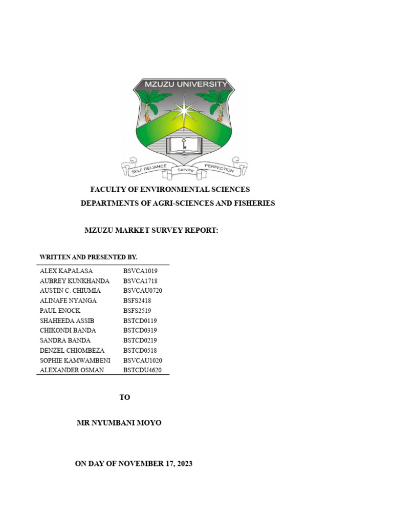 Fresh Fish Report. Final | PDF | Demand | Sales