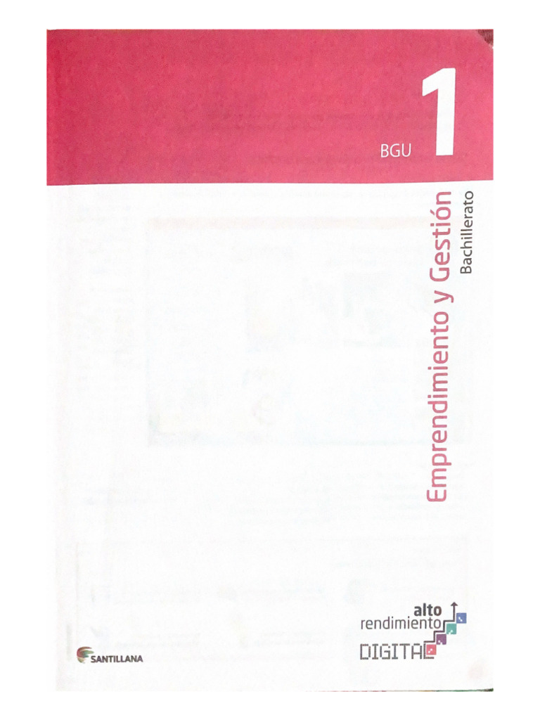 Libro de emprendimiento 1° BGU | PDF