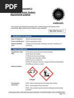 SEVENTH SCHEDULE Waste Card SW 409 | PDF | Toxicity | Vomiting