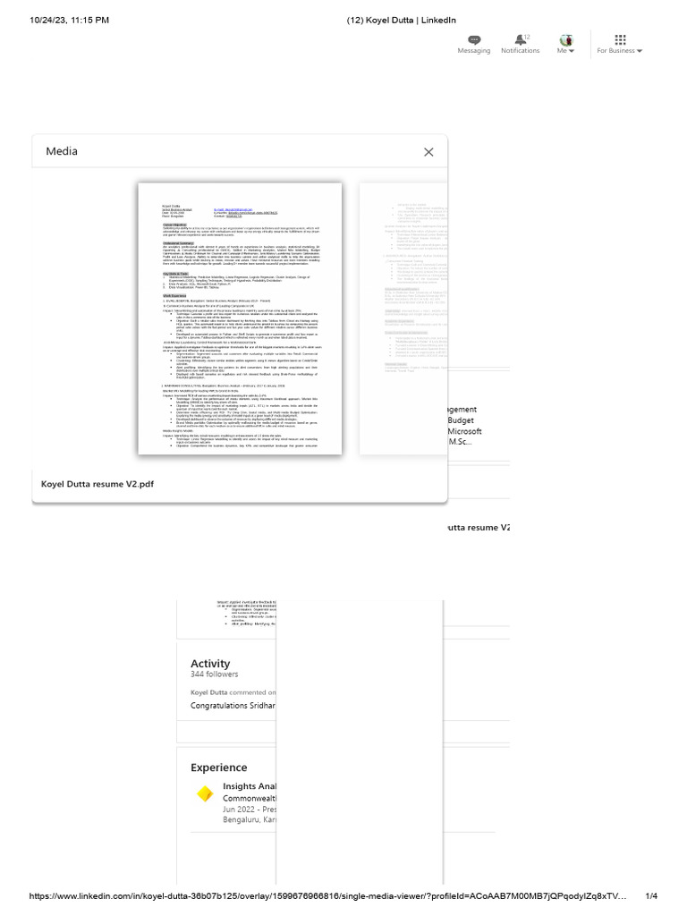 Presentation - DA | PDF | Linked In | Computing