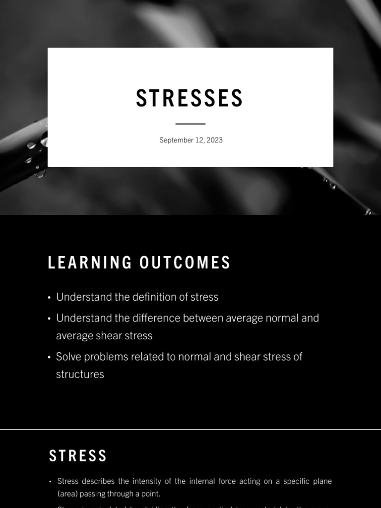 Stress Analysis for Engineers | PDF