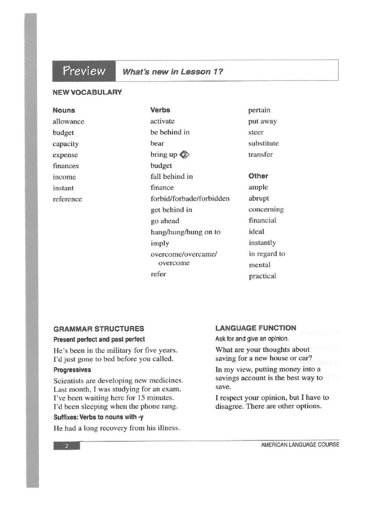 Alc ST Books 26 Wordlist | PDF