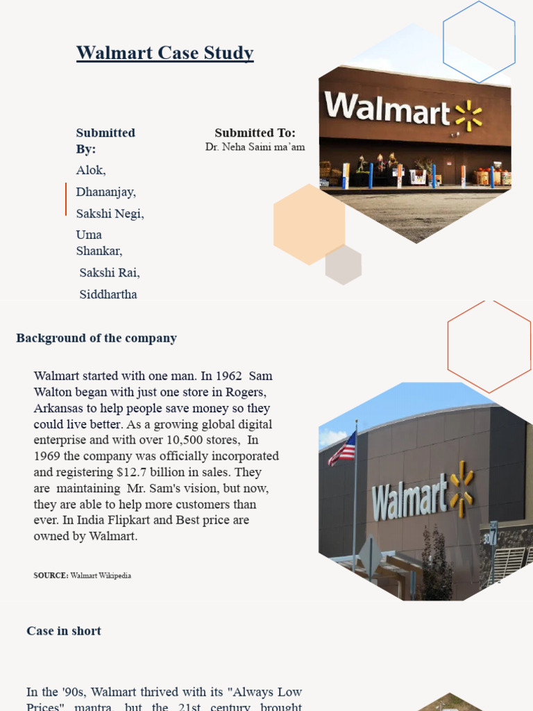 Walmart's Marketing Evolution and Strategy | PDF | Walmart | Marketing