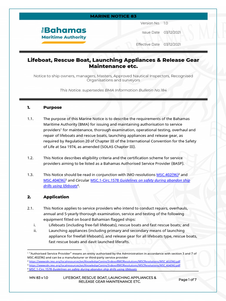 Cir msc402 Bmu 83 | PDF