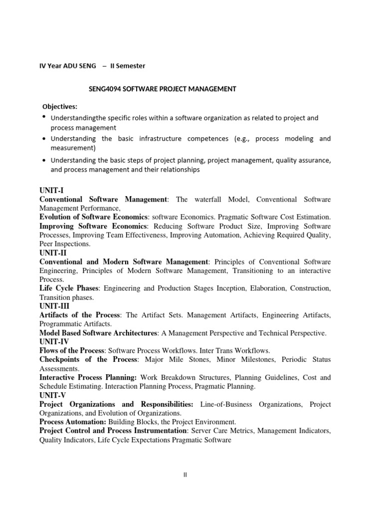 Software Project Management | PDF | Project Management | Programming