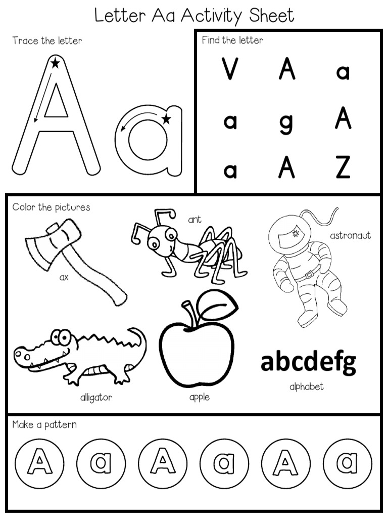 Alphabet Worksheets-Unlocked | PDF