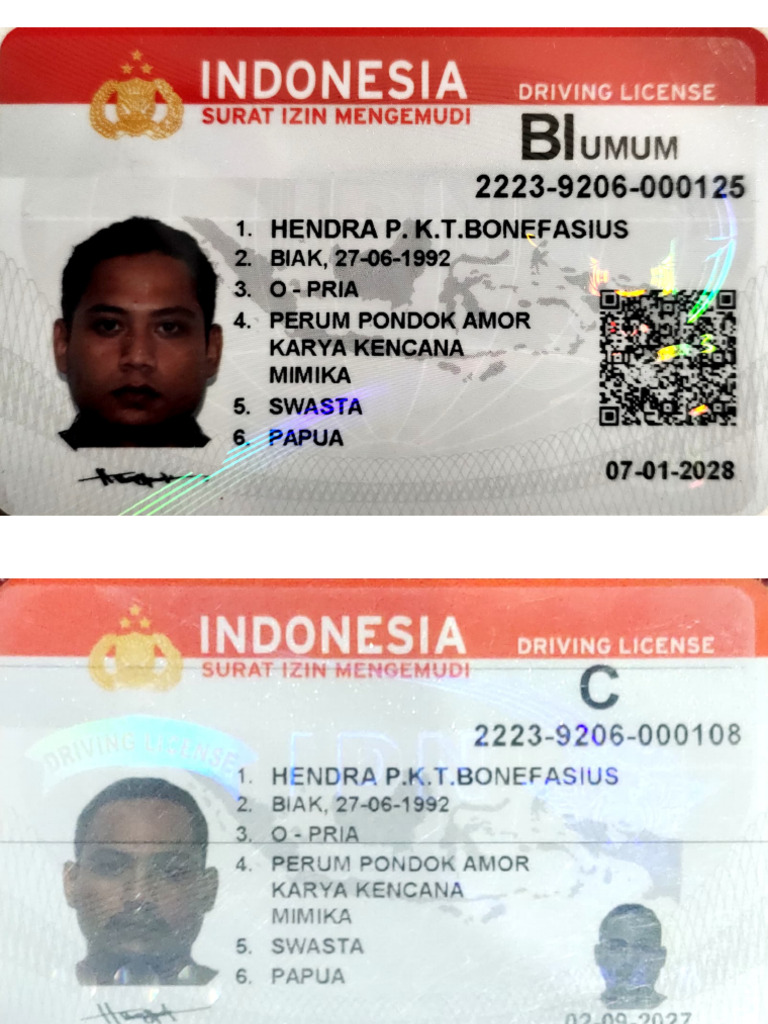 SIM B1 Umum Dan C | PDF