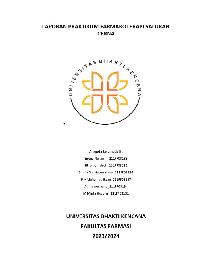 Jurnal Modul2 - Prak Salcer Kel 3 G6 | PDF | Kesehatan Holistik