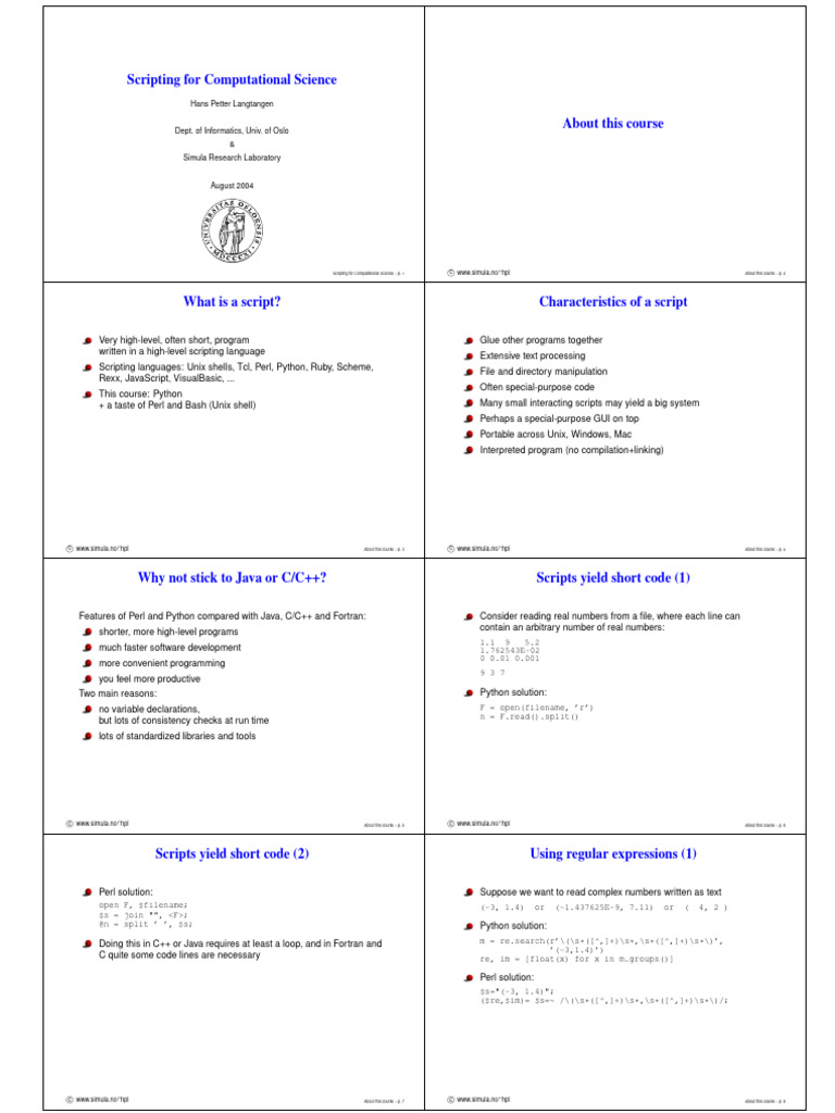 HPL Scripting Slides 8 | Download Free PDF | Scripting Language ... HPL Scripting Slides 8 | Download Free PDF | Scripting Language ...