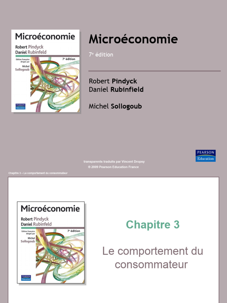 Chap03 2 | PDF | Coût de la vie | Utilité (économie)