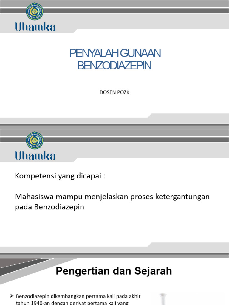 Mahasiswa dan Benzodiazepin | PDF | Pengembangan Diri | Kesehatan Holistik