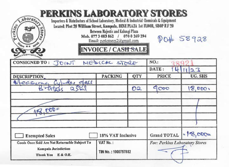 JMS Invoice | PDF